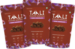 TAALI Roasted Makhana Dark Chocolate 75g pack of 3 Price in India - Buy ...