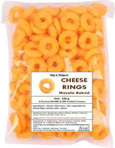 Veg E Wagon Cheese Rings 100g in Pouch Price in India - Buy Veg E Wagon ...