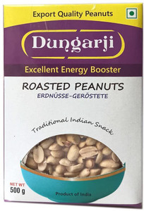 DungarJi Roasted Salted Peanuts, 1000g Grade A Peanuts, Groundnut ...