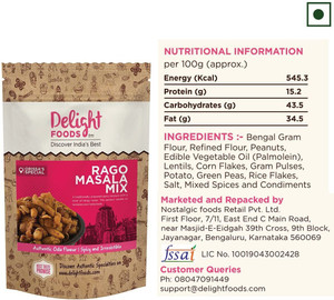 Delight Foods Rago Masala Mixture Price in India - Buy Delight Foods ...