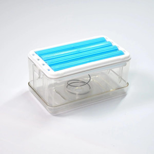 MD PRODUCT 2-In-1 Portable Laundry Rolling Soap Box Soap Bar Box ...