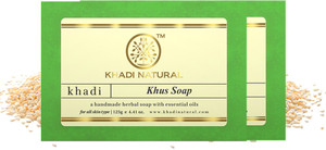 KHADI NATURAL Ayurvedic Khus Glycerine Soap - Price in India, Buy KHADI ...