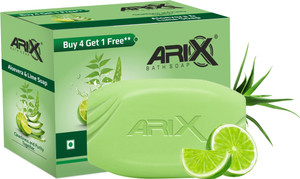 Arix Aloevera & Lime Soap I Herbal Bathing Bar I Cleanliness and Purity ...