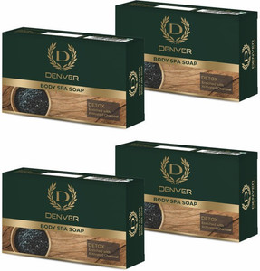 DENVER Body Spa Soap DETOX Enriched With Activated Charcoal - Price in ...