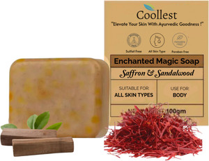 coollest Magic soap Sandalwood and Saffron Soap for Soft. - Price in ...