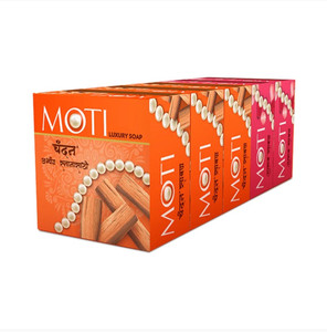 moti SANDAL LUXURY BATH SOAP 150GMX4 - Price in India, Buy moti SANDAL ...