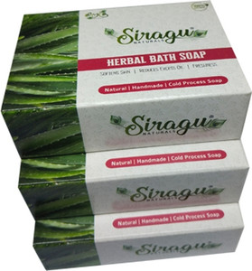 Siragu Naturals Herbal Bath Soap cold process - Price in India, Buy ...