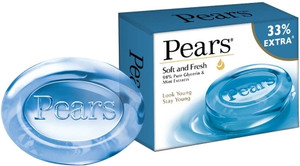 Pears Soft & Fresh Soap Bar 100g Pack of 3 - Price in India, Buy Pears ...