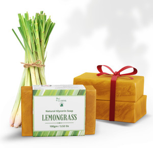 LA MONK Transparent Handmade Glycerine Lemongrass Soap - Price in India ...