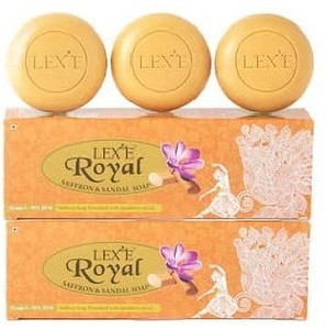 lexe Royal Saffron & Sandal Premium Bath Soap Trio Pack - Price in ...