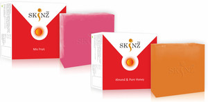 Sheer Skinz Natural Luxury Premium Herbal Soaps Mix Fruit With Almond ...
