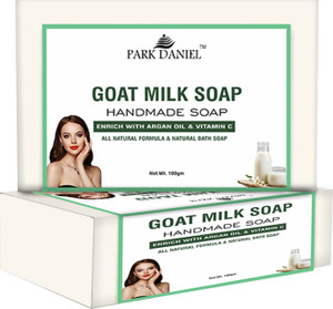 PARK DANIEL Goat Milk Bathing Bar Soap With Glycerine For Moisturises ...