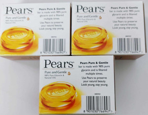 Pears pure & gentle soap 100g x 3 - Price in India, Buy Pears pure ...