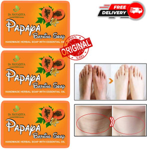 Dr. NAvadiya Deep Cleansing & Skin Lightening 3 Combo Pack Of Papaya ...