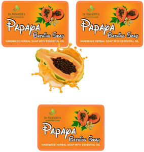 Dr. NAvadiya Skin Brightening & Whitening 3 Pack Of Papaya Soap For Men ...