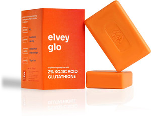 Elvey Essentials Glo Soap with 2% Kojic Acid, Glutathione & Arbutin for ...