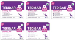 Tedibar Baby Bathing Bar 75 g x Pack of 5 - Price in India, Buy Tedibar ...