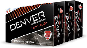 DENVER Black Code Soap (Pack Of 3) - Price in India, Buy DENVER Black ...