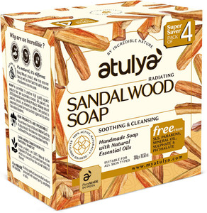 Atulya Sandalwood Value Pack (4*75GM) - Price in India, Buy Atulya ...