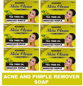 MAKMED SKIN CLEAN SOAP FOR REMOVING PIMPLES AND ACNE (6*75GM) - Price ...