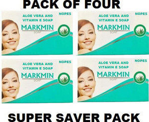 NOPES NEWLY APPROVED ALOE VERA SOAP MARKMIN PACK OF FOUR (4*75GM ...