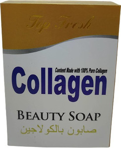 Top Fresh COLLAGEN BEAUTY SOAP (CONTENT MADE WITH 100% PURE COLLAGEN ...