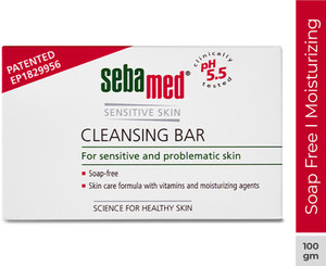 Sebamed Cleansing Bar | pH 5.5 | Soap free, moisturizing bath| - Price ...