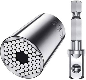 KVVTRADES Universal Torque Wrench Head Head Set Socket Sleeve 7-19mm ...