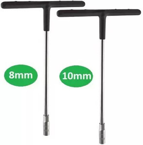 Ubod T Spanner Set of 2 -8 mm & 10 mm Spanners Socket Set Price in ...