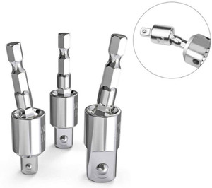 AS TOOL CENTER 360 Degree Flexible Joint Swivel Socket Set Argent ...