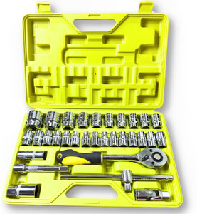 ZIODIC 32Pcs Heavy 1/2" inch Combinational Ratchet Socket Wrench ...