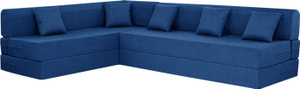 Dr Smith L Shape 3 Seater Double Foam Fold Out Sofa Cum Bed Price in ...