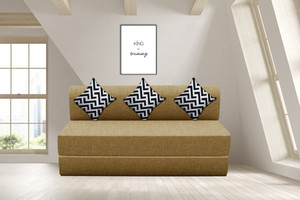 Giftara 6X6 3 Seater Single Foam Fold Out Sofa Cum Bed Price in India ...