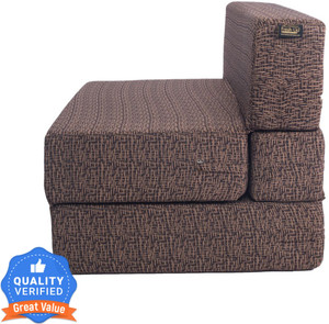 Fresh Up Prisma One Seater Folding Sofa Bed for Living Room- Polycotton ...