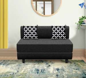 CLOUDZILLA 4x6 Feet 2 Seater Single Foam Fold Out Sofa Sectional Bed ...