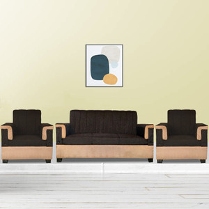 BROWNIE Fabric 3 + 1 + 1 Sofa Set Price in India - Buy BROWNIE Fabric 3 ...