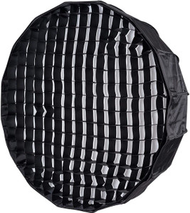 Powerpak 85cm Black/Silver Shallow Beauty Dish with Grid for ...