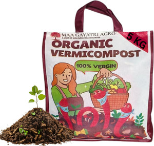 Maa Gayatri Agro MG Agro Vermicompost 5Kg 100% Organic Vergin | 100% ...
