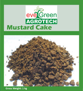Argo Tech Evergreen Organic Mustard Cake for Plants Manure Fertilizer ...