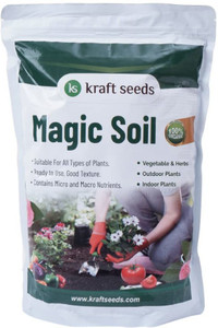 Kraft Seeds Organic Magic Soil (2 Kg) | All-Purpose Ready-to-Use Plant ...