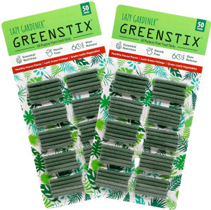lazy gardener Greenstix All Purpose Plant Food Stick for potted plants ...
