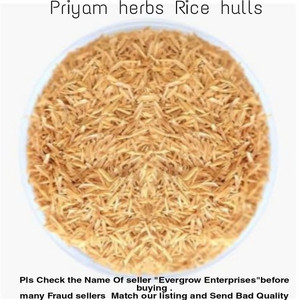 EVERGROW Natural Organic Rice Husk for Plants Gardening - (10 KG) Husk ...