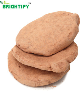 brightify 100gms original red punjabi ki mitti clay biscuits chips Soil ...