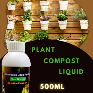 KIKRIYA Organic Bio Growth Booster Fertilizer Liquid for All Garden ...
