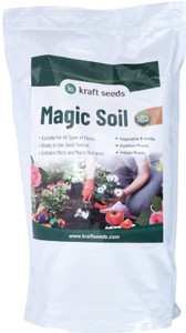 Kraft Seeds Organic Magic Soil (5 Kg) | Ready-to-Use Plant Magic Soil ...