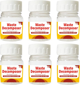 agri Waste Decomposer (Pack of 6) NCOF Certified Waste Decomposer ...