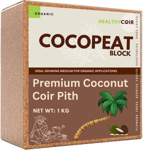 coir Cocopeat block Eco-Friendly and Natural Potting Mixture, Manure ...