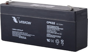 VISAN Model : CP632-6V 3.2 AH SMF Battery (Medical Application ...