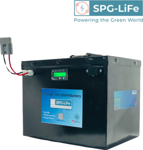 SPG LiFe LFPBattery/Solar+inverter,8 Year Life with BMS,With durable ...