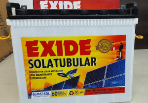 EXIDE 6lmsl AGM Solar Battery Price in India - Buy EXIDE 6lmsl AGM ...